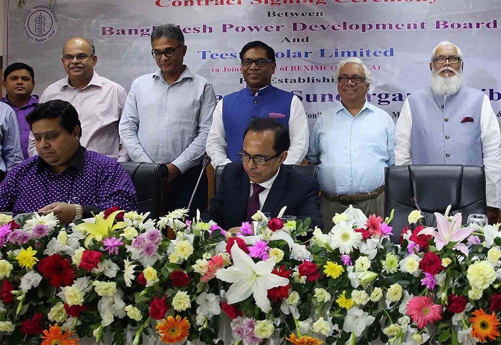 Energy & Power Magazine | BPDB Signs PPA with Teesta Solar